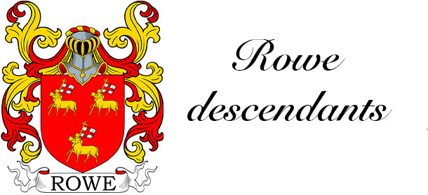 Rowe family descendants – cool adventures