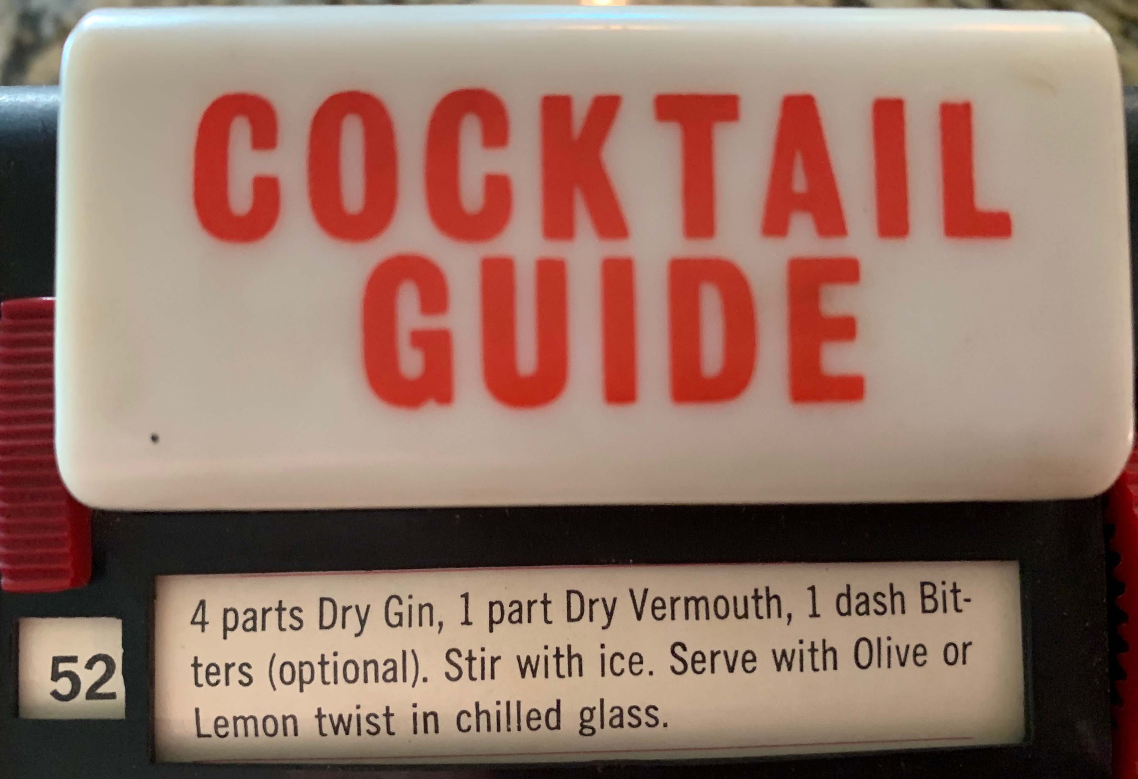 Martini (Dry) cocktail recipe – cool adventures