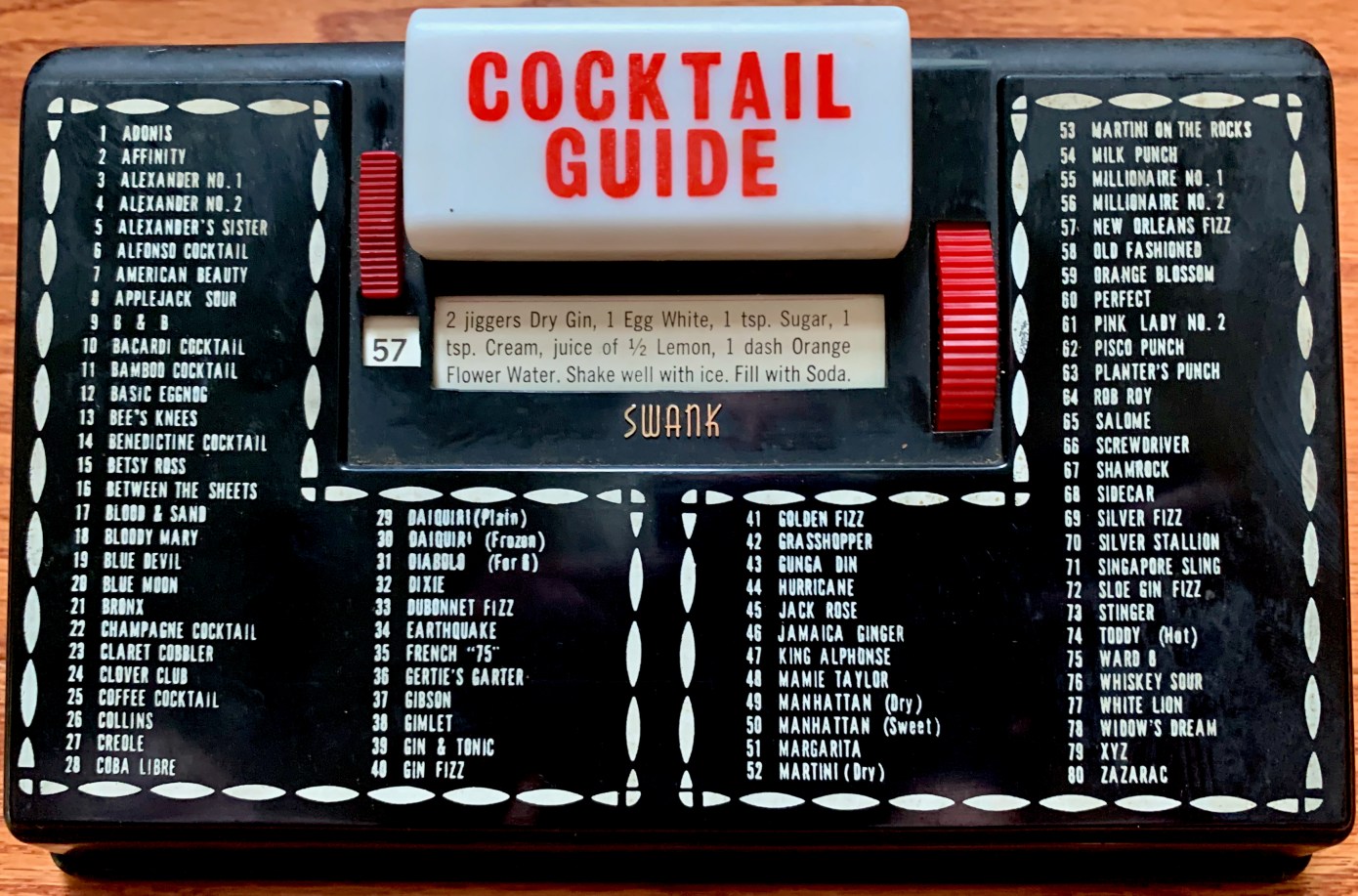 Swank Cocktail Guide Cool Adventures
