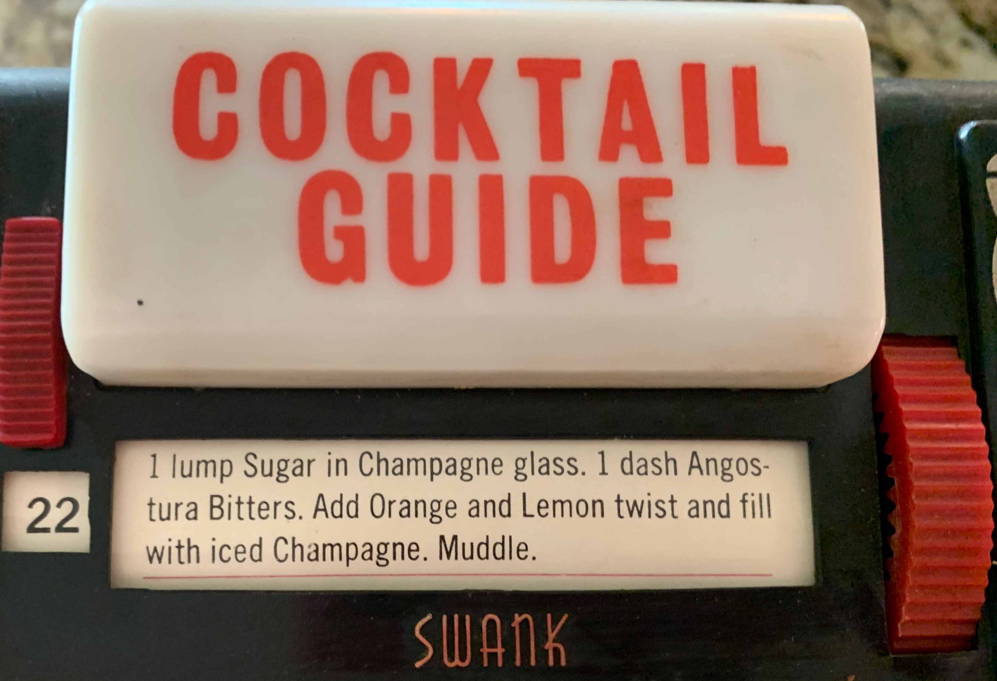 Champagne Cocktail recipe – cool adventures
