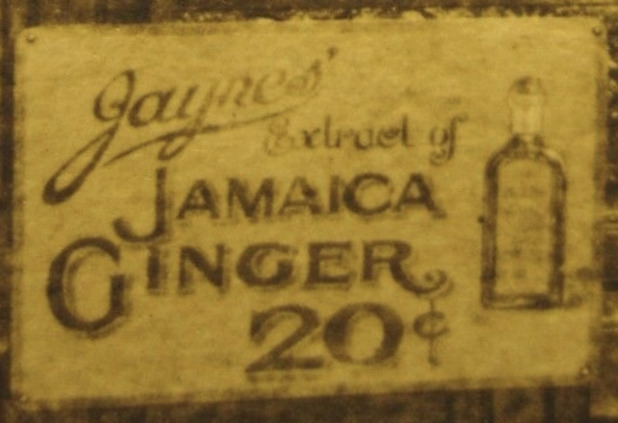 Jamaica Ginger signage – cool adventures